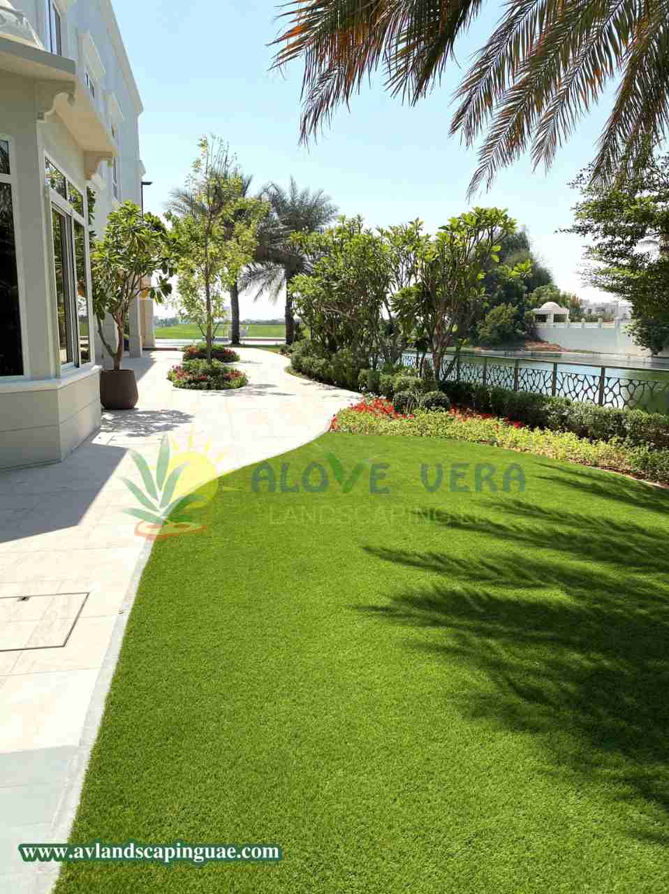 Emirates Hills Project, Dubai | AV Landscaping UAE