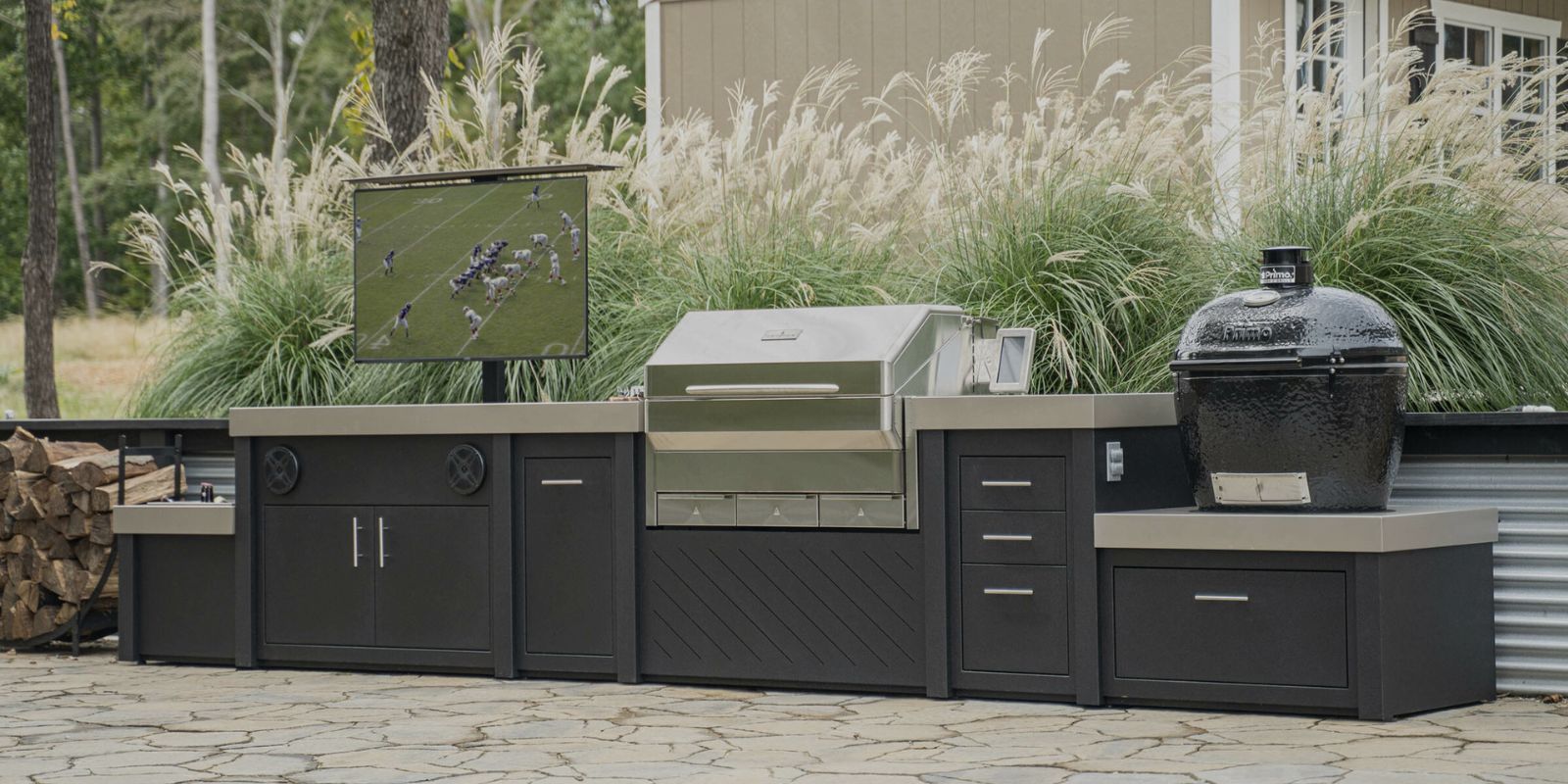 6 Stylish Small Outdoor Kitchen Ideas In 2024 | AV Landscaping UAE
