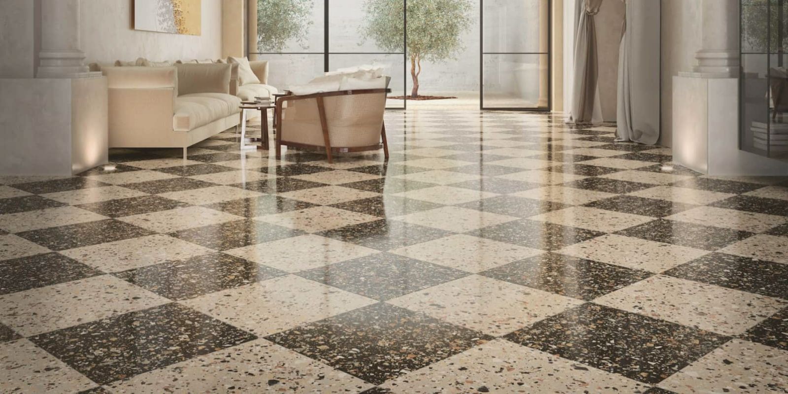 Matchless Interlock Floor Design | AV Landscaping UAE