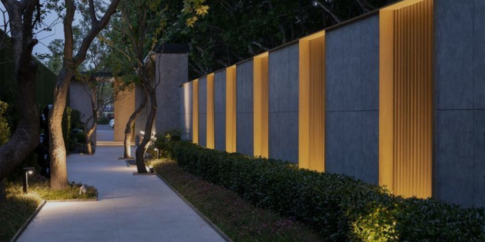 Top 6 Unique Outdoor Boundary Wall Design Ideas | AV Landscaping UAE