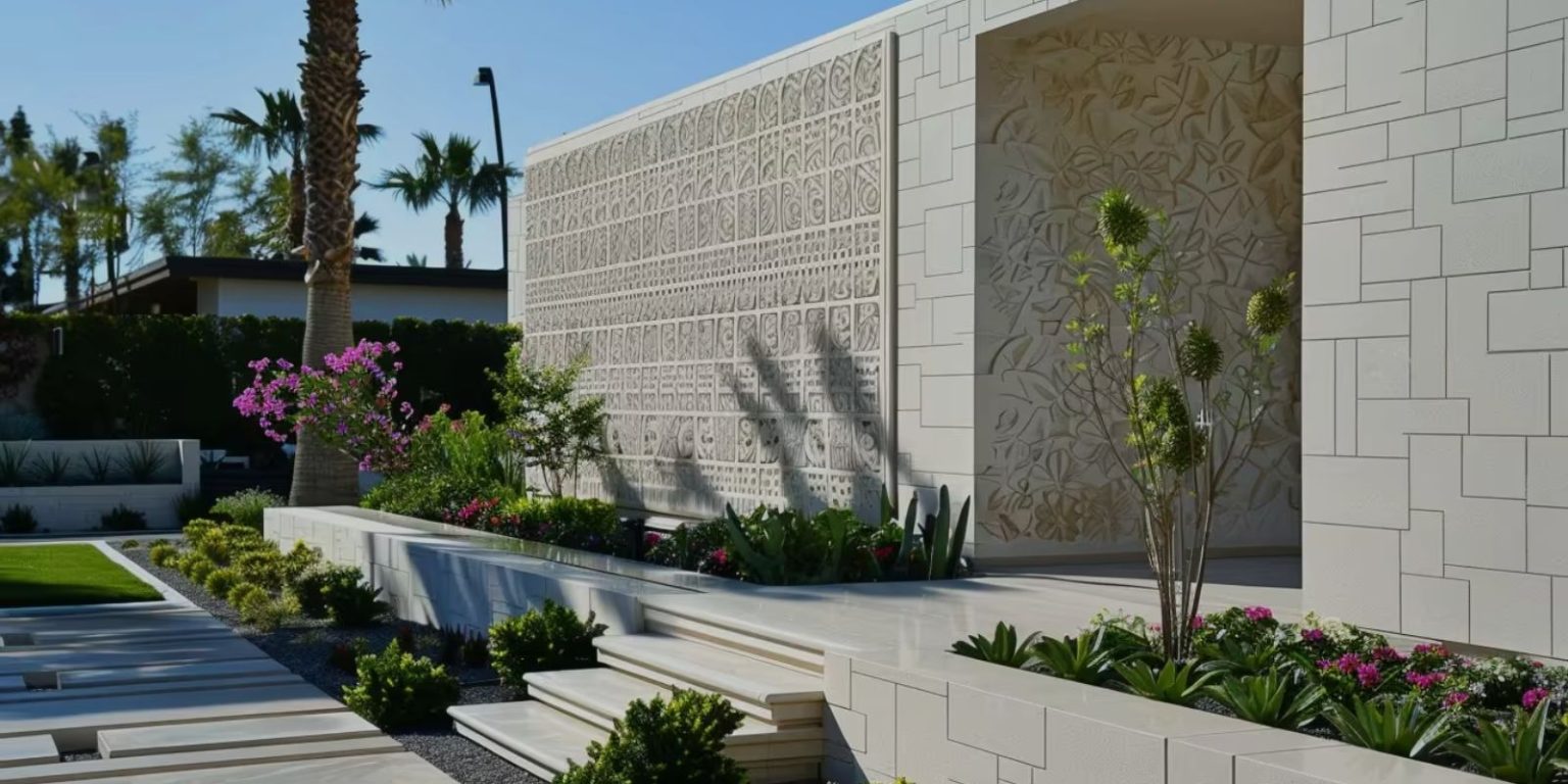 Top 6 Unique Outdoor Boundary Wall Design Ideas | AV Landscaping UAE