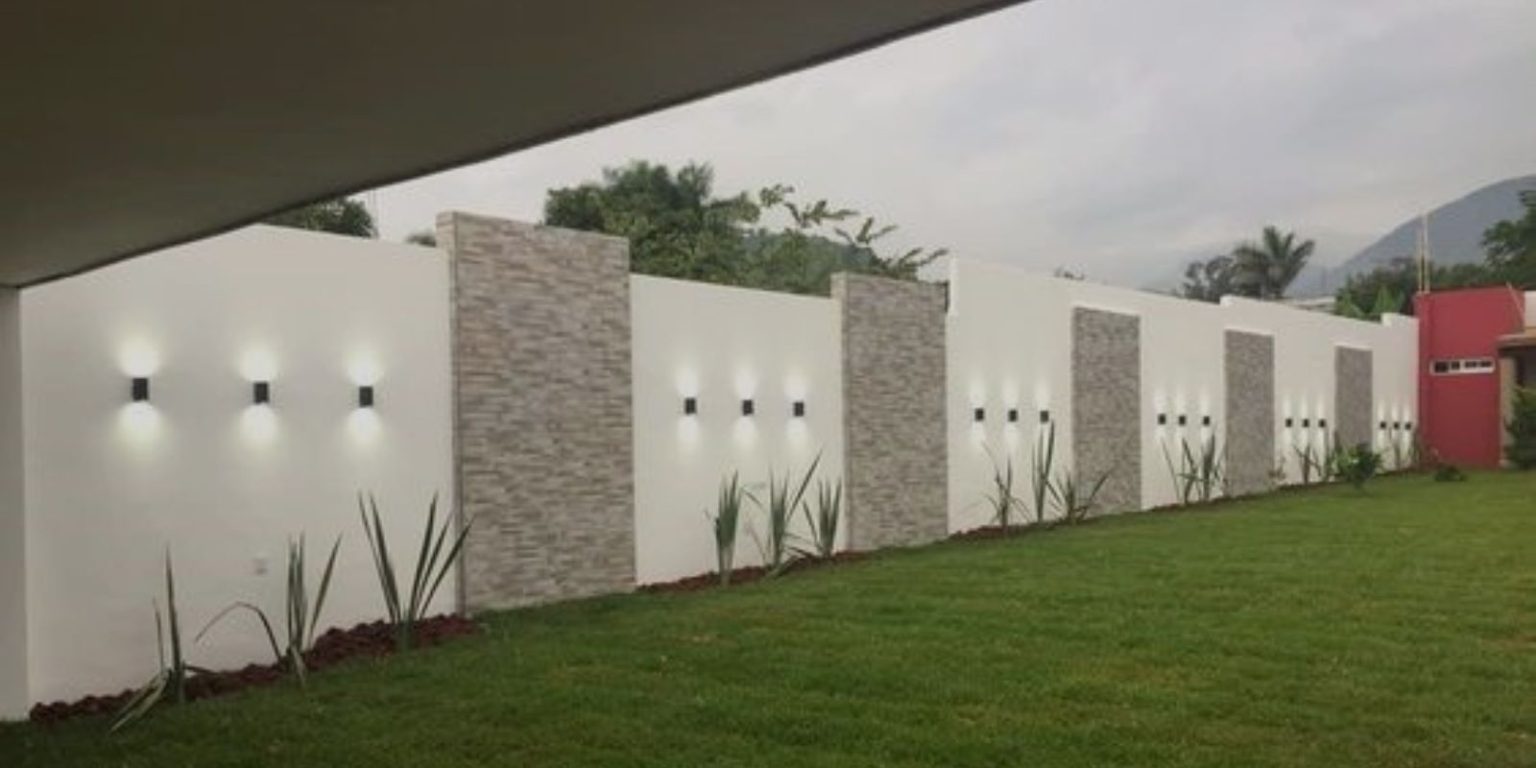 Top 6 Unique Outdoor Boundary Wall Design Ideas | AV Landscaping UAE