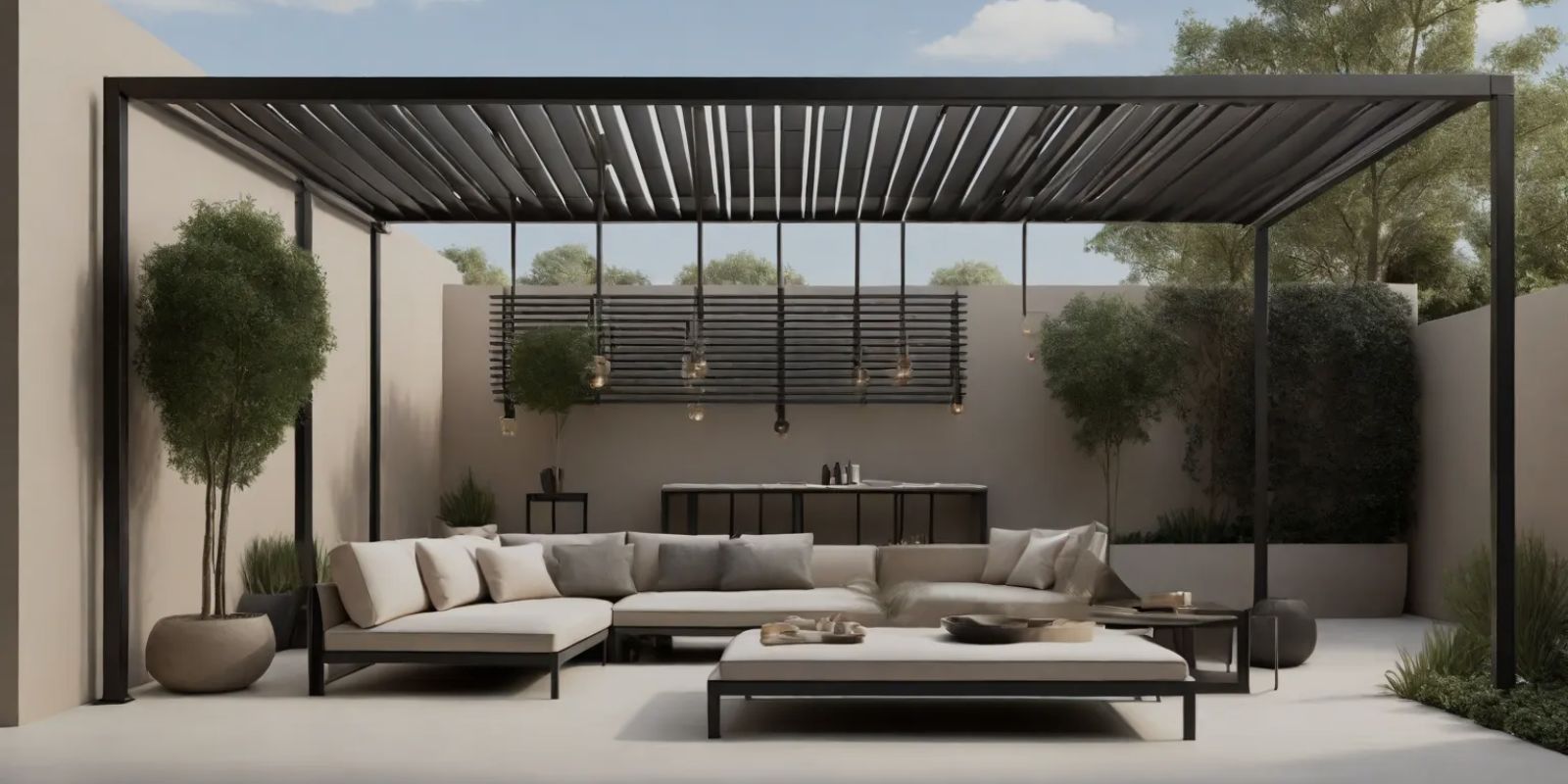 6 Creative Pergola Designs For 2025 | AV Landscaping UAE