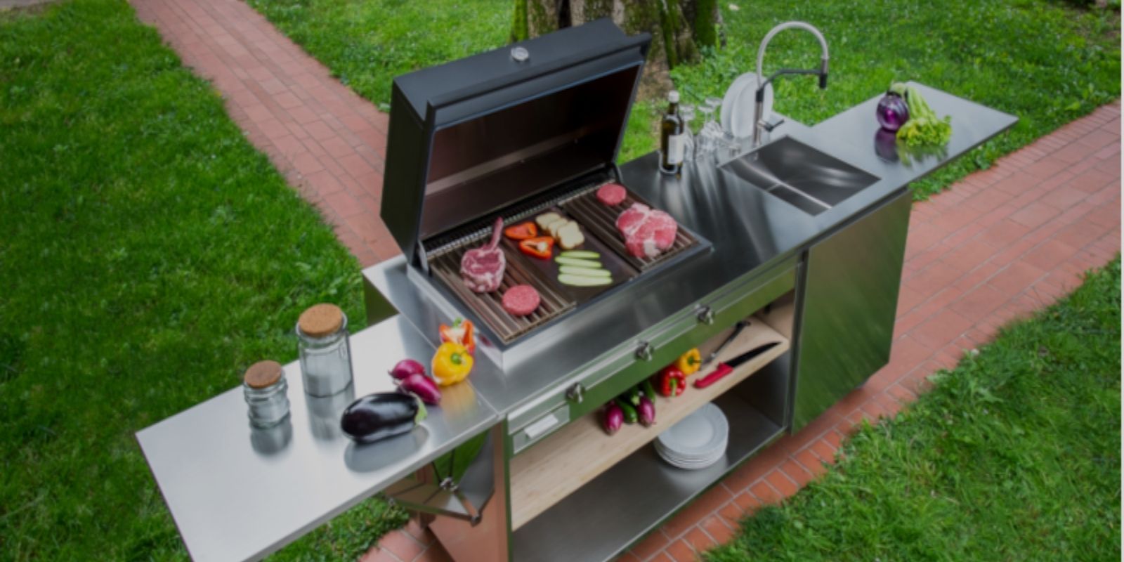 6 Luxurious Small Outdoor Kitchen Ideas | AV Landscaping UAE