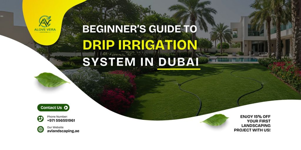 A Beginner’s Guide To Drip Irrigation System In Dubai | AV Landscaping UAE