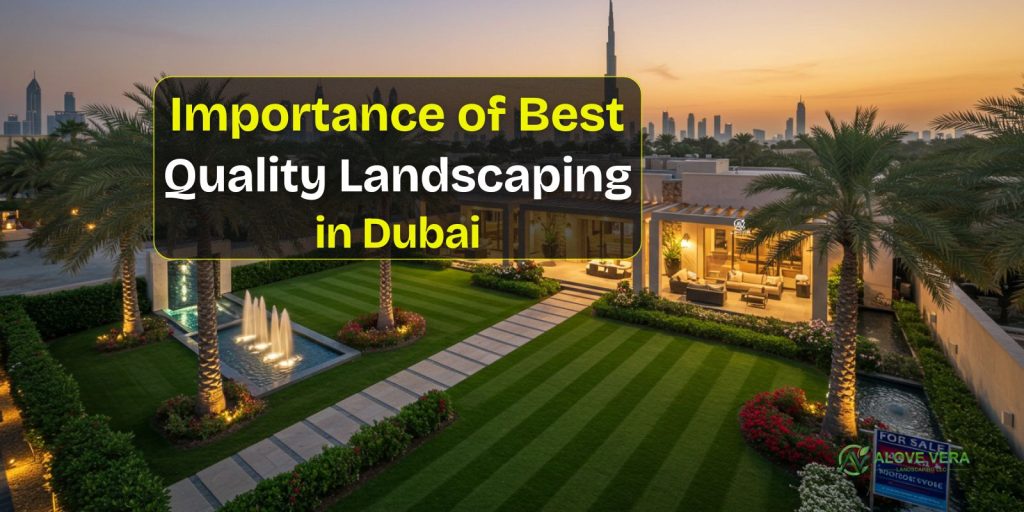 Importance Of Best Quality Landscaping In Dubai | AV Landscaping UAE