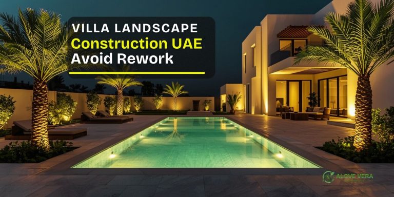 Villa Landscape Construction UAE — Expert Process, Avoid Rework