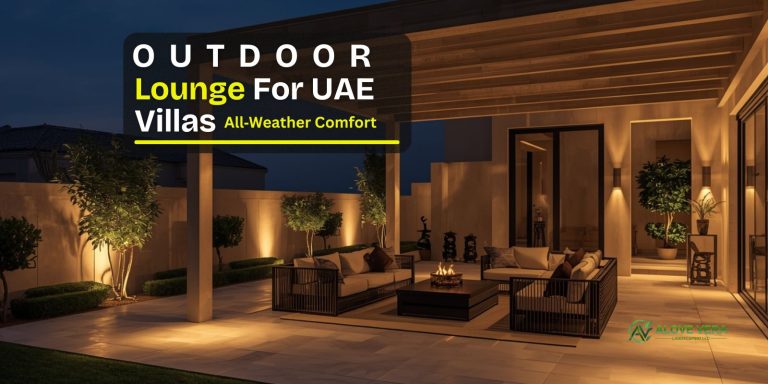 Outdoor Lounge For UAE Villas — All‑Weather Comfort